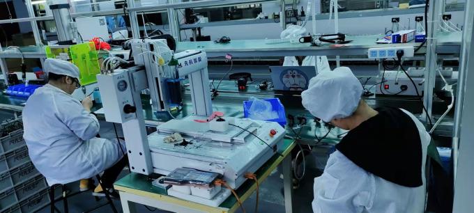 China shanghai zoom smart technology co. ltd factory production line
